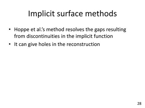 Ppt Surface Reconstruction From Point Clouds Powerpoint Presentation Id 2432148
