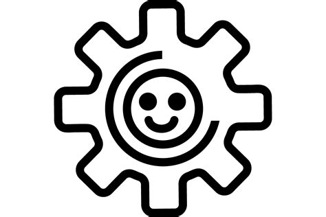 Technical Skills Line Icon Smile Symbol Graphic By Pch Vector Creative Fabrica