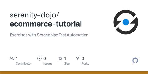 Github Serenity Dojo Ecommerce Tutorial Exercises With Screenplay Test Automation