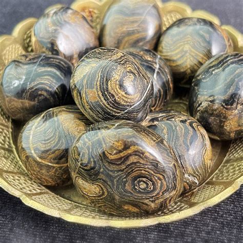 Sage Goddess Tumbled Stromatolite For Ancient Wisdom And Acceptance