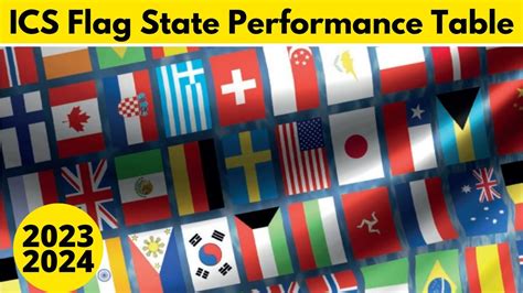 Ics Updates The Flag State Performance Table 2023 2024