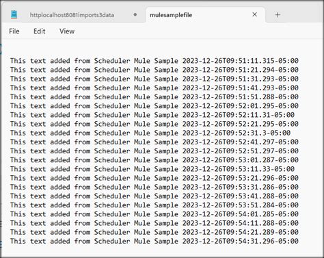 how to create and trigger schedulers in mulesoft