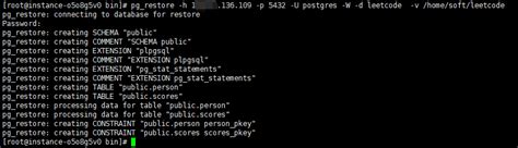 Postgresql中的 Pgdump和pgrestorepostgressql Dump Resotre Csdn博客