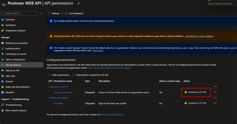setup postman to connect to dynamics 365 crm using oauth 2 0 azure