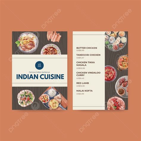 Indian Restaurant Menu Card Samples Indian Restaurant Menu Card Samples
