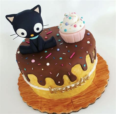 Chococat Cake For Birthday Party Cat Lover Party Inspiration Cat