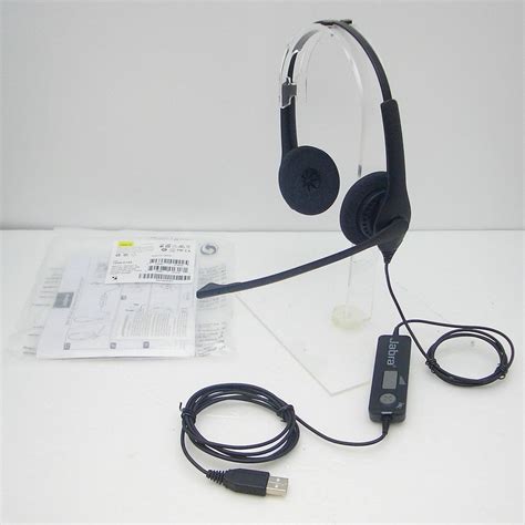 Black Over The Head Jabra Biz Duo USB Headset At Unit In New Delhi
