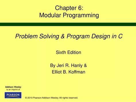 ppt chapter 6 modular programming powerpoint presentation free