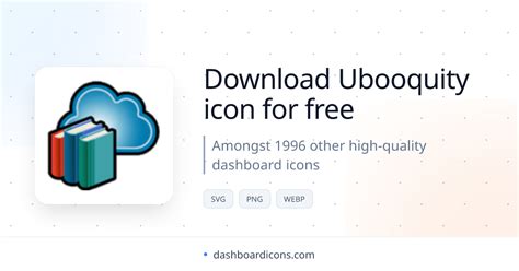 Ubooquity Icon Dashboard Icons