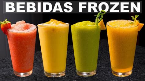 4 Limonadas Frozen Bien Peruano Abelca Youtube Limonada Frozen Frappe De Frutas Bebidas