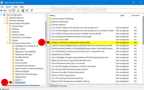 Enable Or Disable Delete To Recycle Bin Confirmation Dialog In Windows
