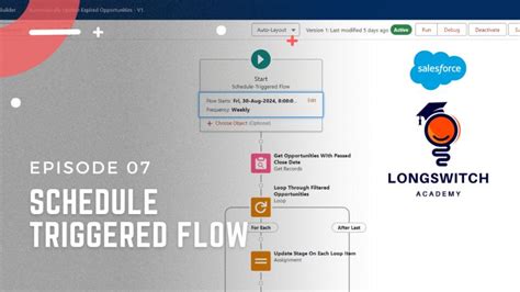 How To Build A Schedule Triggered Flow In Salesforce Longswitch Software Solutions Private