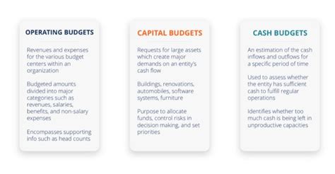 This Financial Snapshot Is Spot On Operating Budgets For Pinpoint Accuracy Capital Budgets