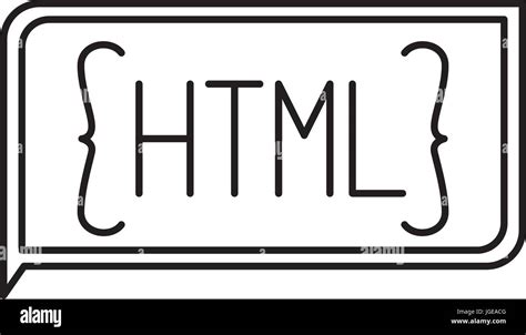 monochrome silhouette of rectangle text html stock vector image and art