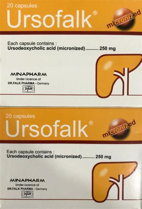 Урсофальк Ursofalk 250 мг 20 капсул регенерация печени ЕГИПЕТ - 435 ...