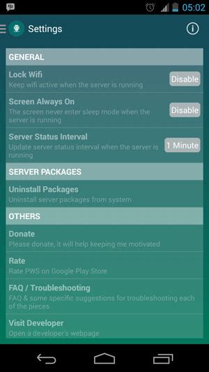 palapa web server ligd php mysql msmtp for android free