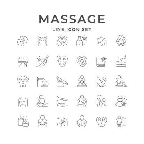 56 800 Massage Stockillustraties Royalty Free Vector Illustraties En