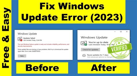 Fix Any And All Windows Update Error Urdu Hindi Windows YouTube