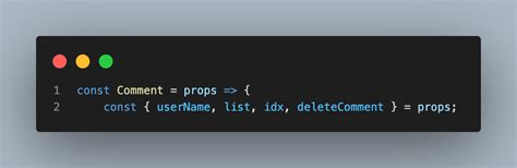 React 구조 분해 할당