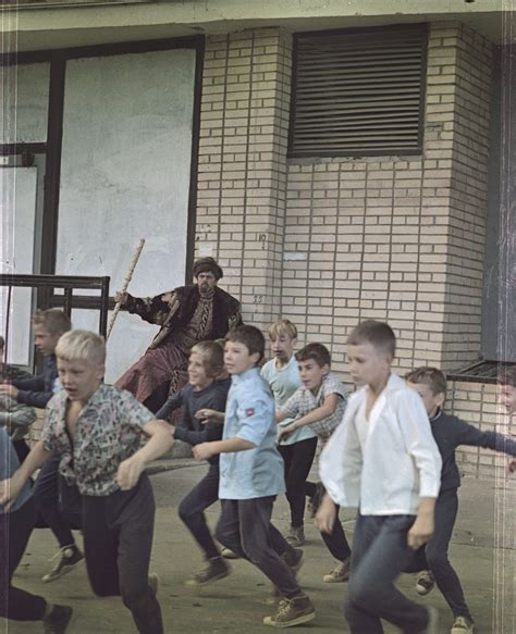 Съёмки популярного фильма «Иван Васильевич меняет профессию» (1973 ...