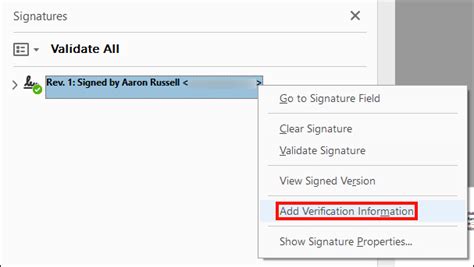 Long Term Validation Ltv Of Pdf Digital Signatures In Adobe Acrobat