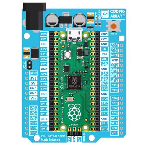 코딩 어레이 coding array kit expansion shield for raspberry