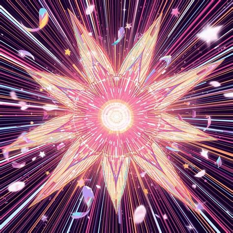 Free Magical Energy Burst Image Anime Manga Illustration Download