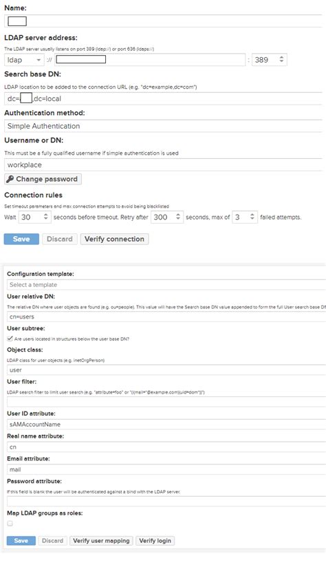 Ldap Configuration User Count Sonatype Nexus Repository Sonatype Community