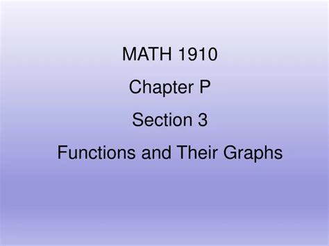 Ppt Exploring Functions And Their Graphs Powerpoint Presentation Free Download Id 9723686