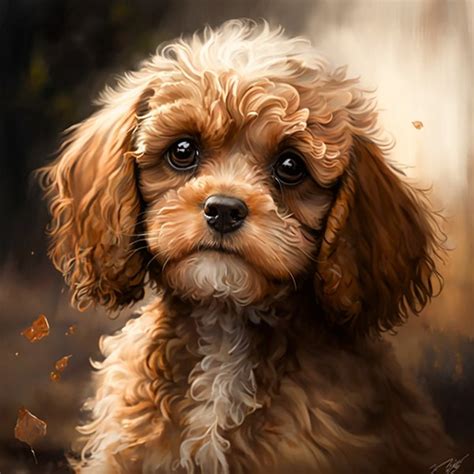 Cavapoo Art Painting Etsy