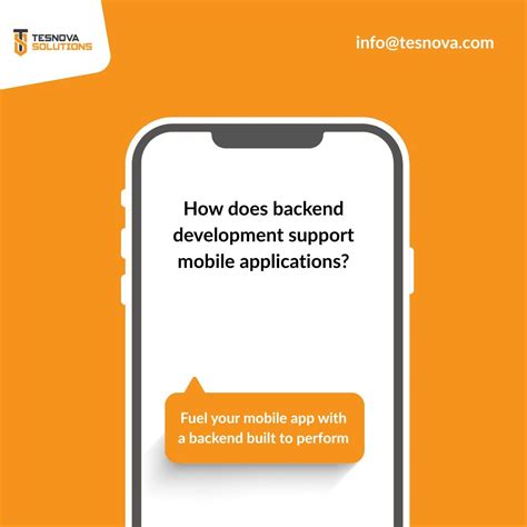 How Tesnova Solutions Powers Mobile Apps With Backend Development