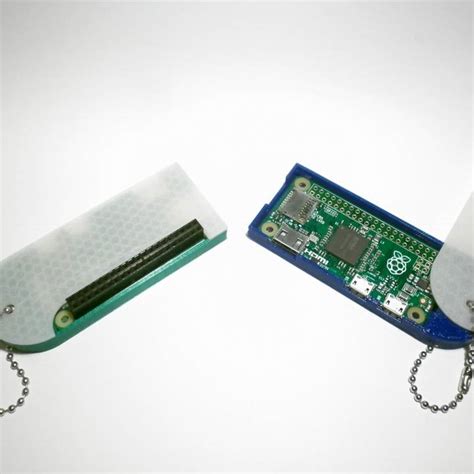 3d Printable Raspberry Pi Zero Keychain Case By Blaze