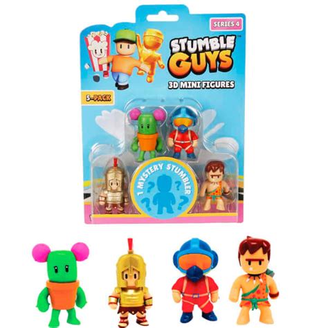 Stumble Guys 5li Mini Figür Seti S4 Tuy43000 Pixel Guylı Set Toyzz Shop