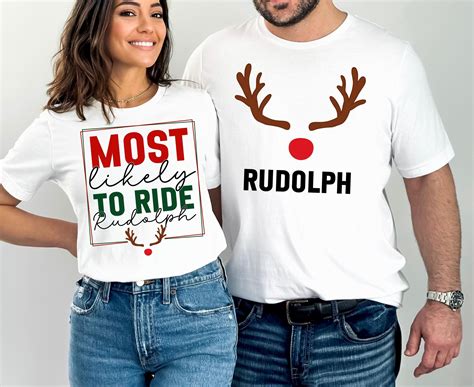 Couple Matching Christmas Shirts Funny Christmas Shirt For Couples