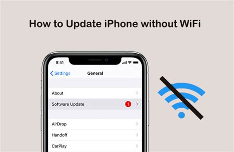 How To Update IPhone Without WiFi Quick Ways Included