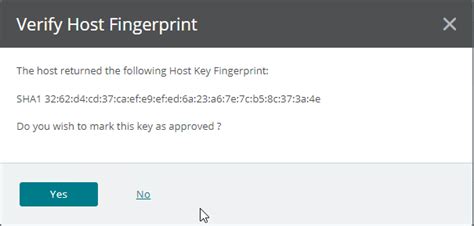 Automation Shows Sha 1 Ssh Host Fingerprints While Transfer Shows Md5