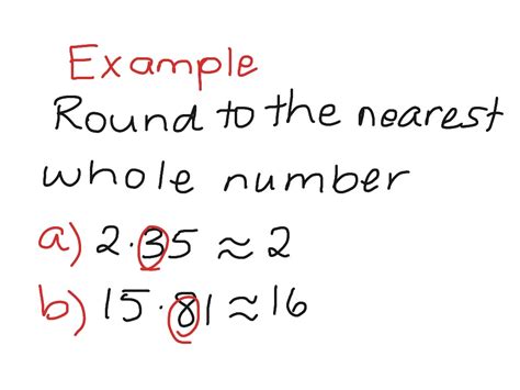 How To Round To The Nearest Whole Percent