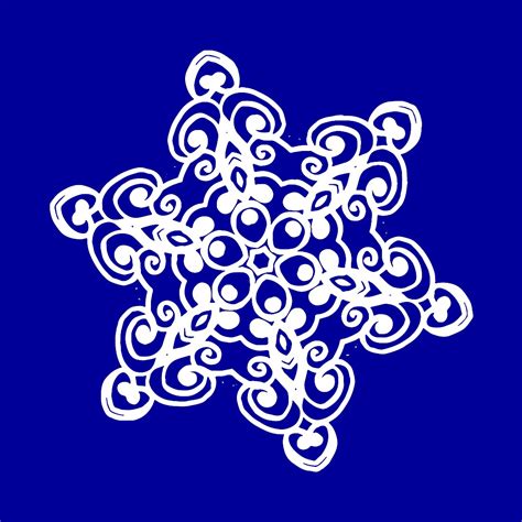 Simple White Snowflake Cutout Dxf Masterbundles