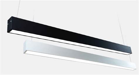 Rectoon Slim Rectangular Linear Pendant Light Screed