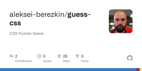 Github Aleksei Berezkinguess Css Css Puzzler Game
