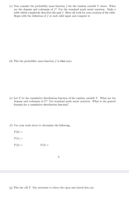 Solved Binomial Random Variables Now Consider A Different Chegg