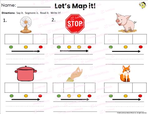 Phoneme Grapheme Mapping Printable Free