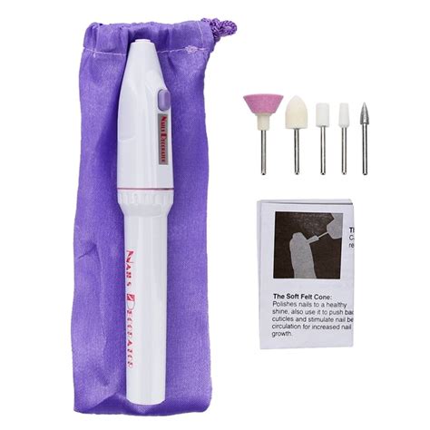 VONTER Electric Nail Drill Nails Art File Electric Manicure Set,Portable Nail Buffer Fingernail ...