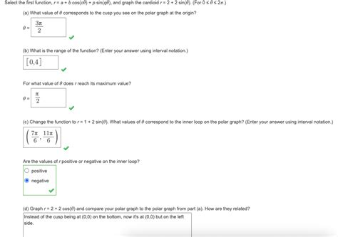R Sin A Select The First Function Chegg Com
