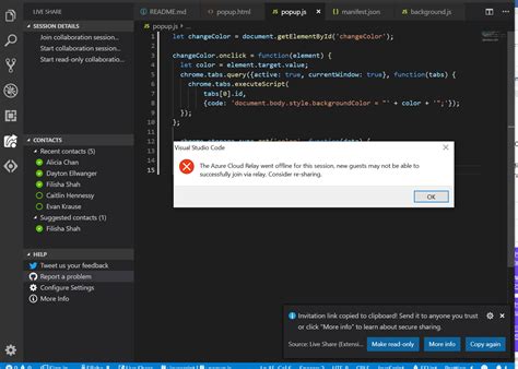 Vs Code Cloud Relay Went Offline · Issue 2619 · Microsoftlive Share