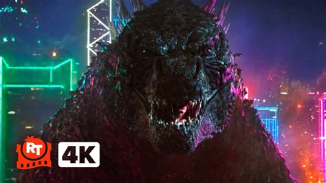 Godzilla Vs Kong 2021 4k Hong Kong Fight Movieclips Youtube