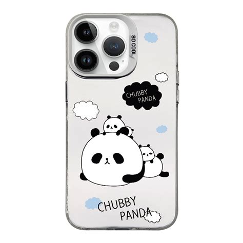 Iphone 13 Pro Max Cartoon Panda Tpu Hybrid Pc Phone Case Sleep Panda