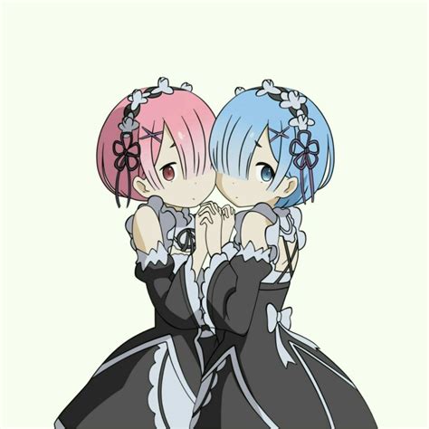 Ram Y Rem Re Zero Ram And Rem Re Zero Kara Anime Cartoon Movies Anime Music Animation