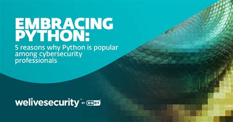 Gripped By Python 5 Reasons Why Python Is Popular Among Cybersecurity Professionals Eset Ireland