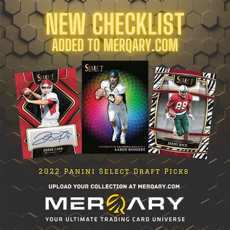 2022 Panini Select Draft Picks Checklist Now Live On Nfl